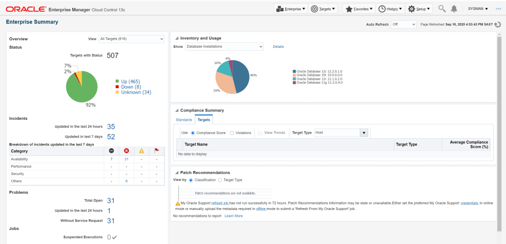 Using Information Publisher Reports in Oracle Enterprise Manager for ...