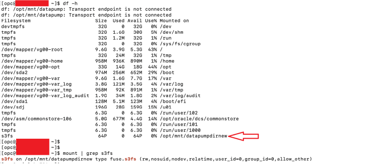 How to Use Data Pump (EXPDP) on DBCS 19c to Export Data to OCI Object ...